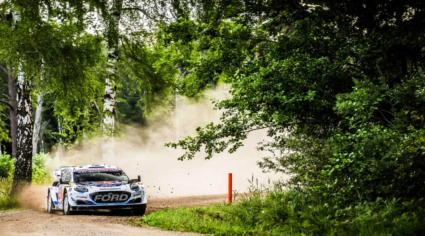 Ford compitió en el Campeonato Mundial de Rally en Chile